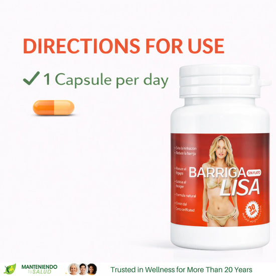 Barriga Lisa, Appetite Craving Control 30 Capsules – Manteniendo Tu Salud