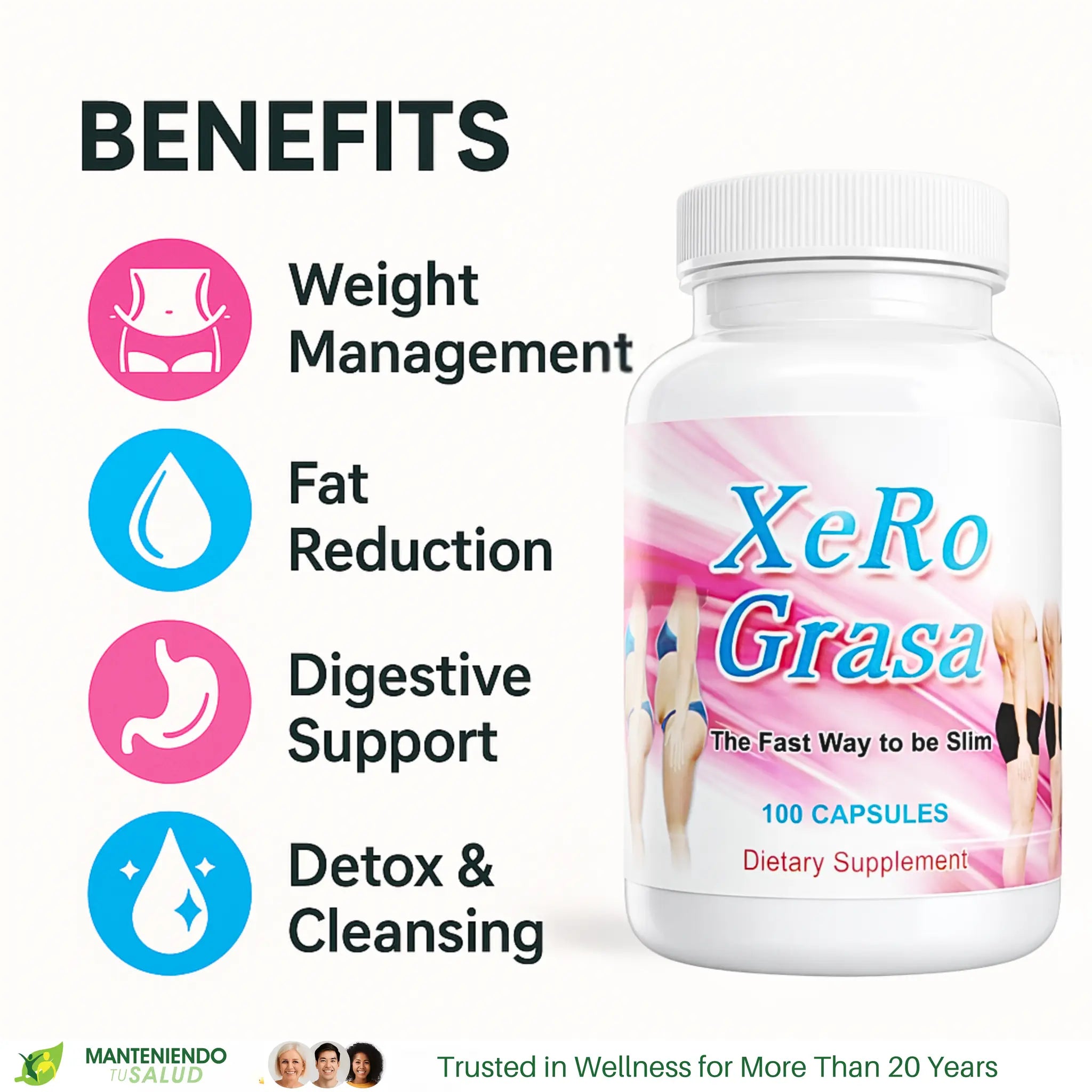 Xero Grasa - Effective Weight Management Supplement – Manteniendo Tu Salud